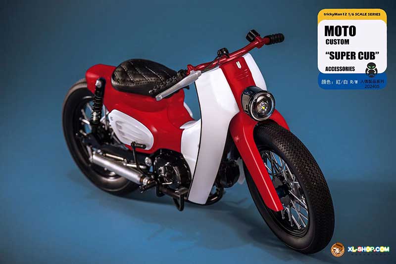 TrickyMan12 - 202405 - 1/6 scale SUPER CUB motorcycle