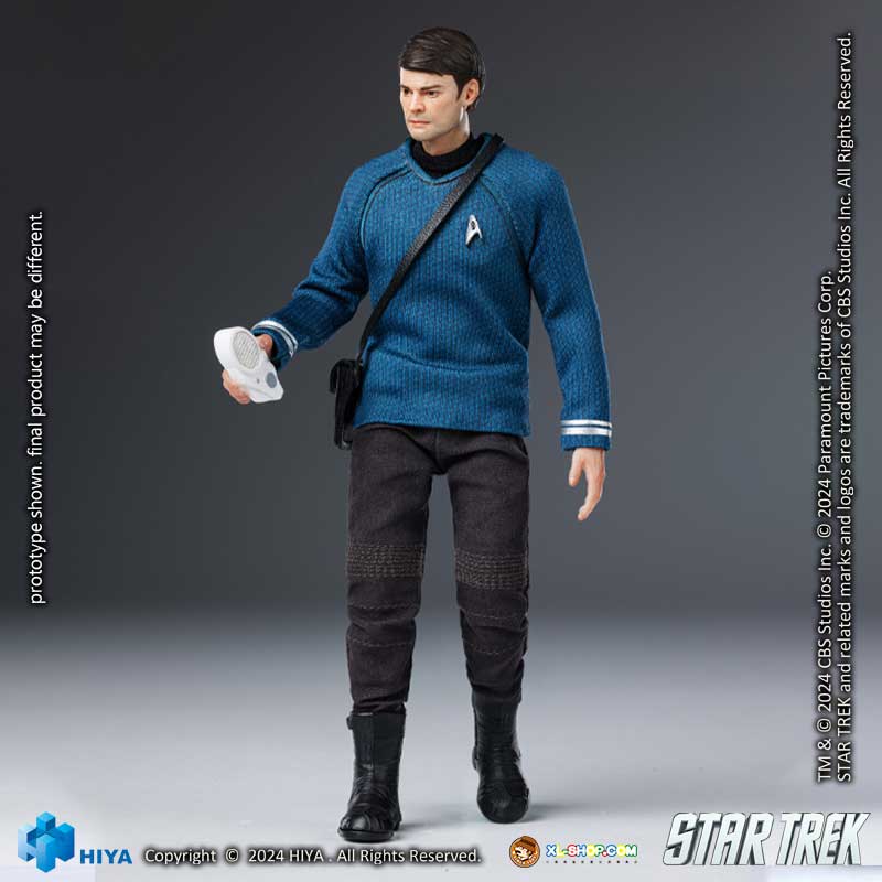 HIYA - ESS0267 - 1/12 Scale STAR TREK 2009 - McCoy Action Figure (Ship ...