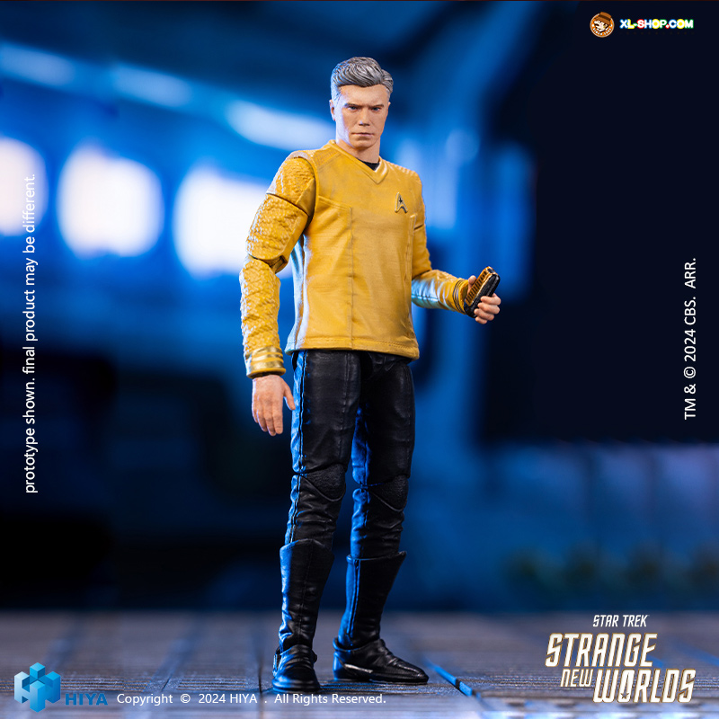 HIYA - EMS0405 - 1/18 Star Trek Strange New Worlds - Pike (Ship Q3,2025)