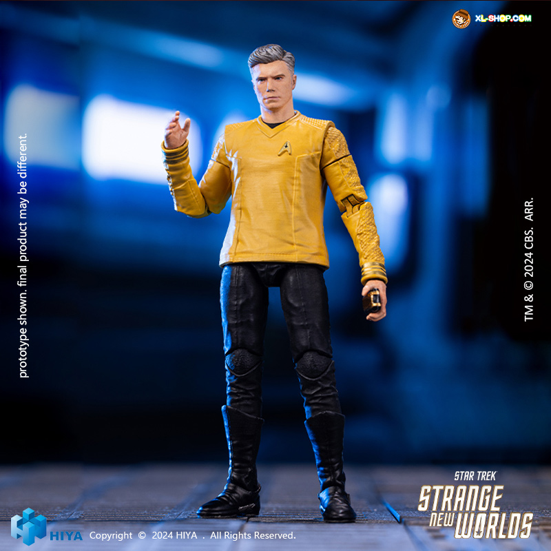 HIYA - EMS0405 - 1/18 Star Trek Strange New Worlds - Pike (Ship Q3,2025)