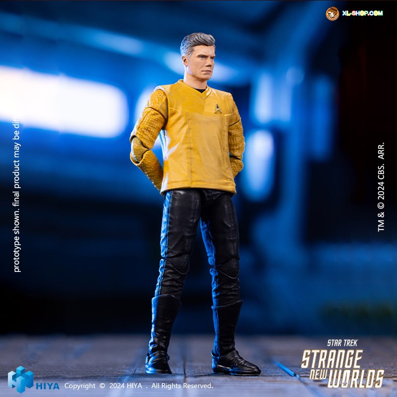 HIYA - EMS0405 - 1/18 Star Trek Strange New Worlds - Pike (Ship Q3,2025)