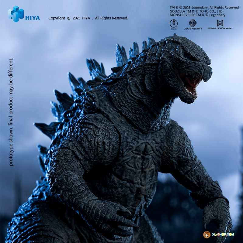 HIYA - EBG0079 - 16cm Godzilla 2014 - Heat Ray Godzilla (Translucent Ver.)