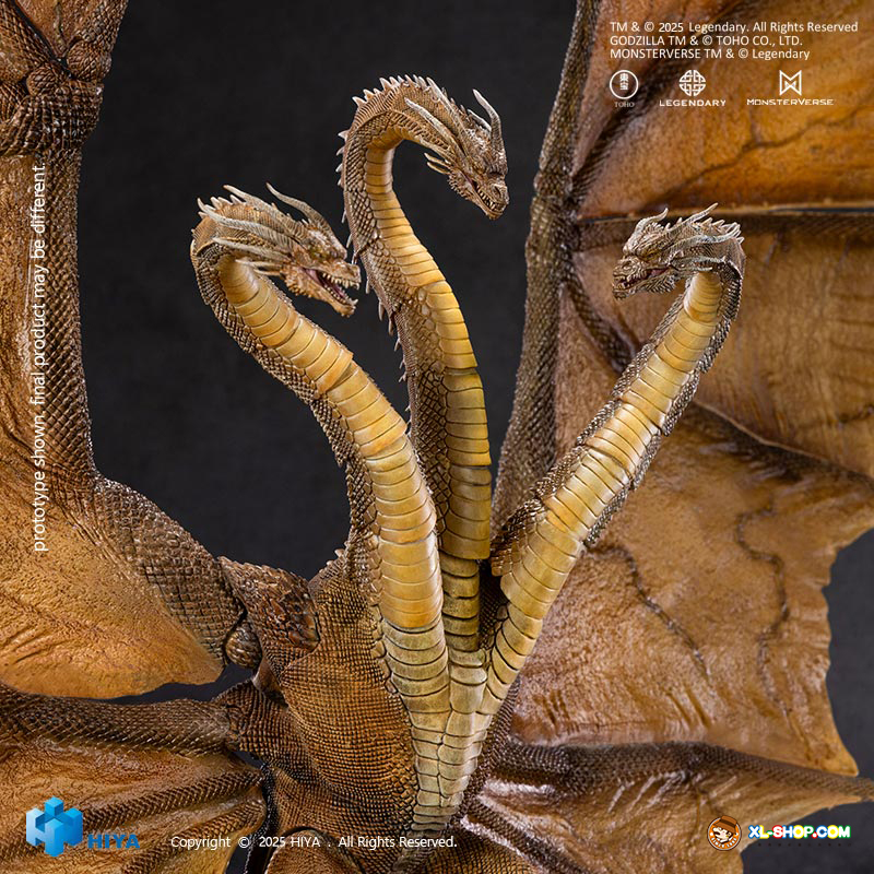 HIYA - EBG0234 - 35cm Godzilla 2 King of the Monsters - King Ghidorah 2 ...