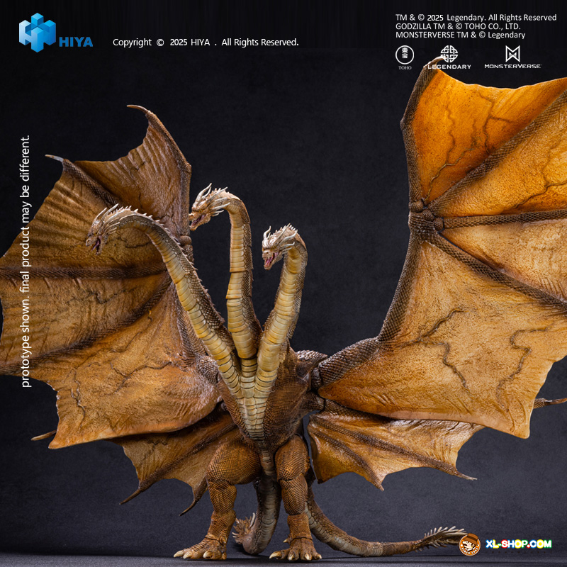 HIYA - EBG0234 - 35cm Godzilla 2 King of the Monsters - King Ghidorah 2 ...