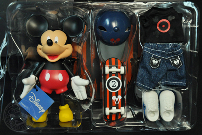 3-mix - Disney - Mickey in Fashion - Skateboard (Set B)