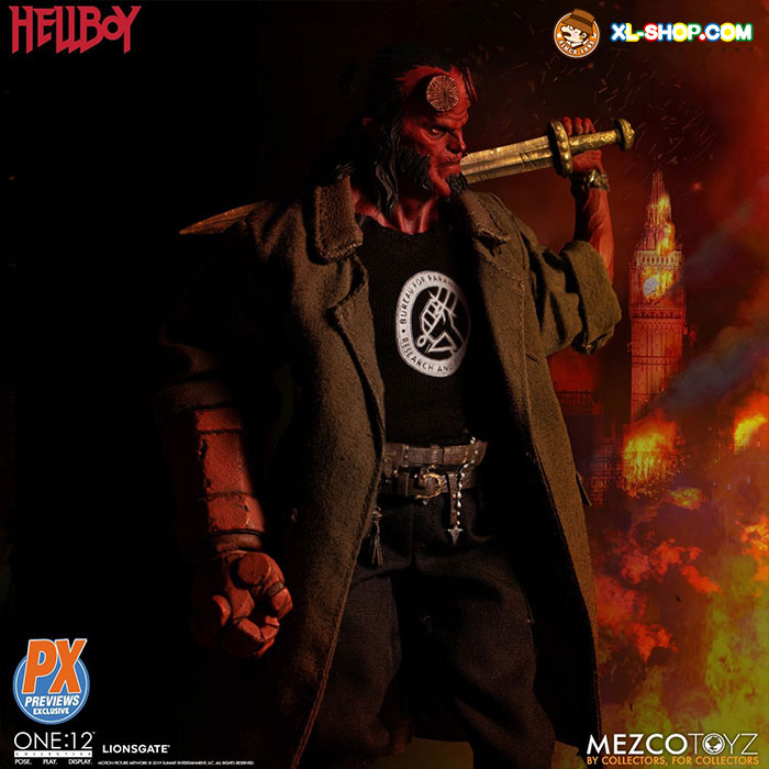 Mezco - One:12 Collection PX HELLBOY 2019 ANUNG UN RAMA EDITION (Ship ...