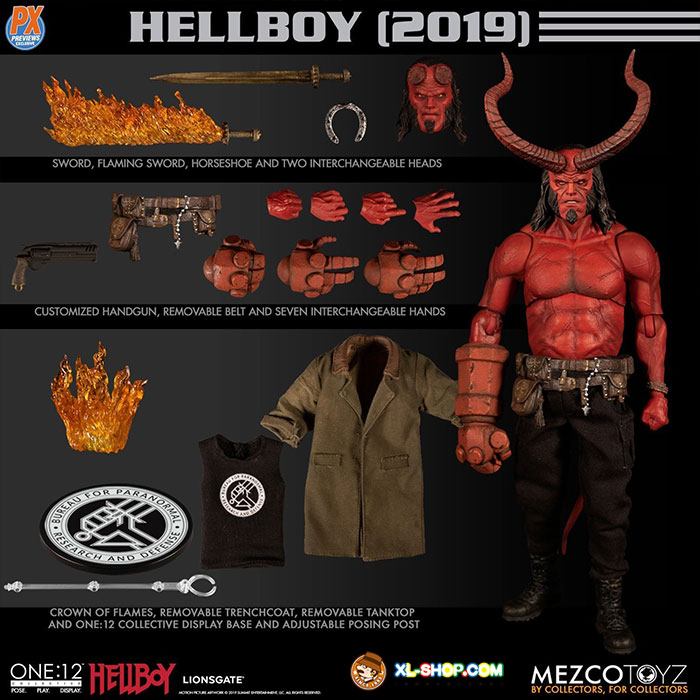 Mezco - One:12 Collection PX HELLBOY 2019 ANUNG UN RAMA EDITION (Ship ...