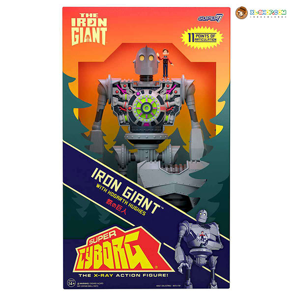 Super 7 - SUP81986 - The Iron Giant Super Cyborg Full Color Ed (Ship Q3 ...