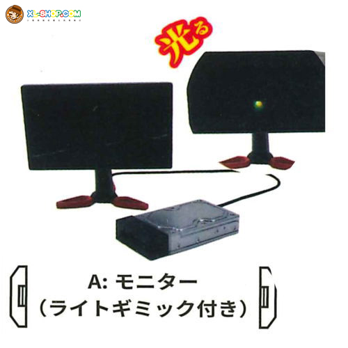 TOYS SPIRITS - 1/12 LIGHTNING! GAMING PC MASCOT CAPSULE TOYS [Set of 5]