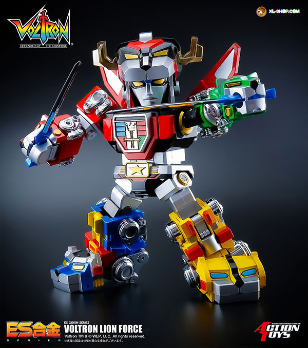 Action Toys - ES Gokin Series - Voltron Lion Force
