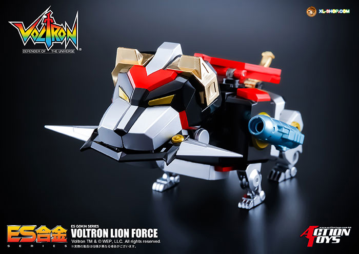 Action Toys - ES Gokin Series - Voltron Lion Force