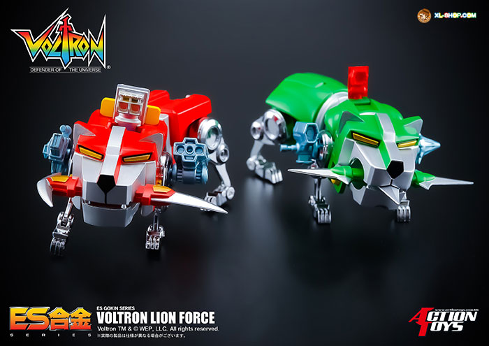 Action Toys - ES Gokin Series - Voltron Lion Force