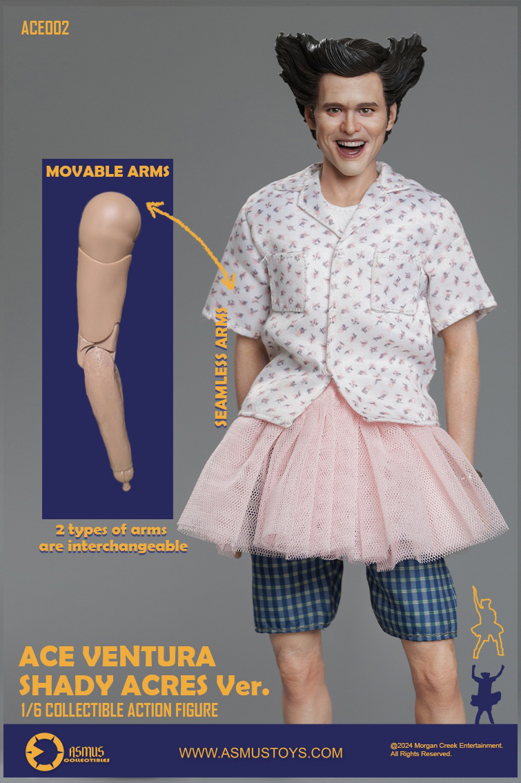 ASMUS TOYS - ACE02 - 1/6 Ace Ventura - Ace Ventura (Shady Acres Ver.) (Ship Q3,2025)