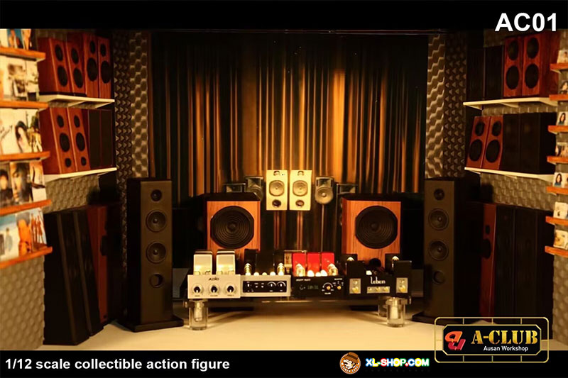 90's x Ausan - AS009 - 1/12 Classic scene (audition room,precision ...