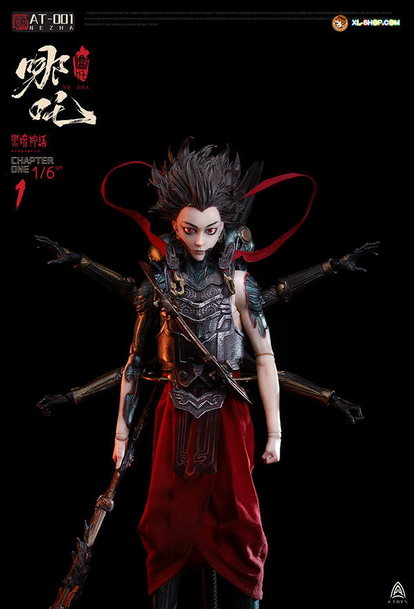 A-toys - AT-0001 - 1/6 Dark Myth Nezha Collectible Figure (Ship Q4,2024)