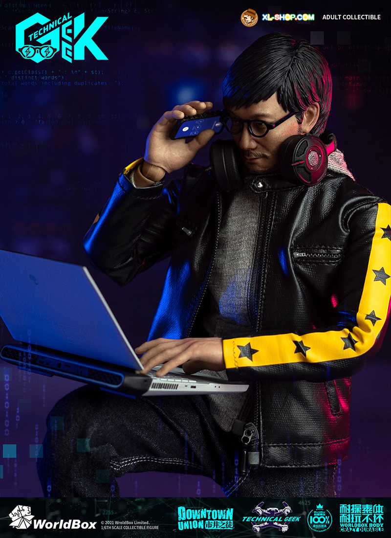 WorldBox - AT035 - 1/6 Technical Geek scale scale Collectible Figure ...