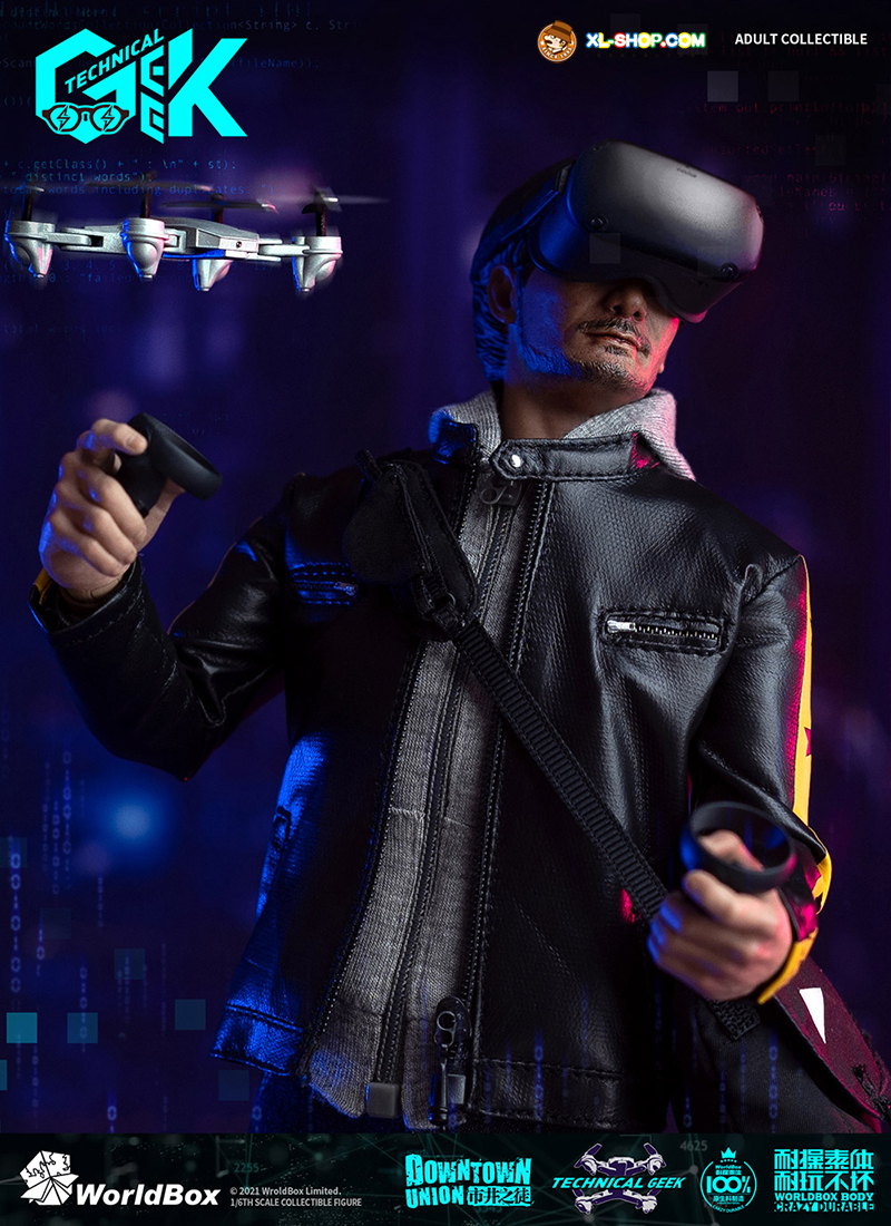 WorldBox - AT035 - 1/6 Technical Geek scale scale Collectible Figure ...