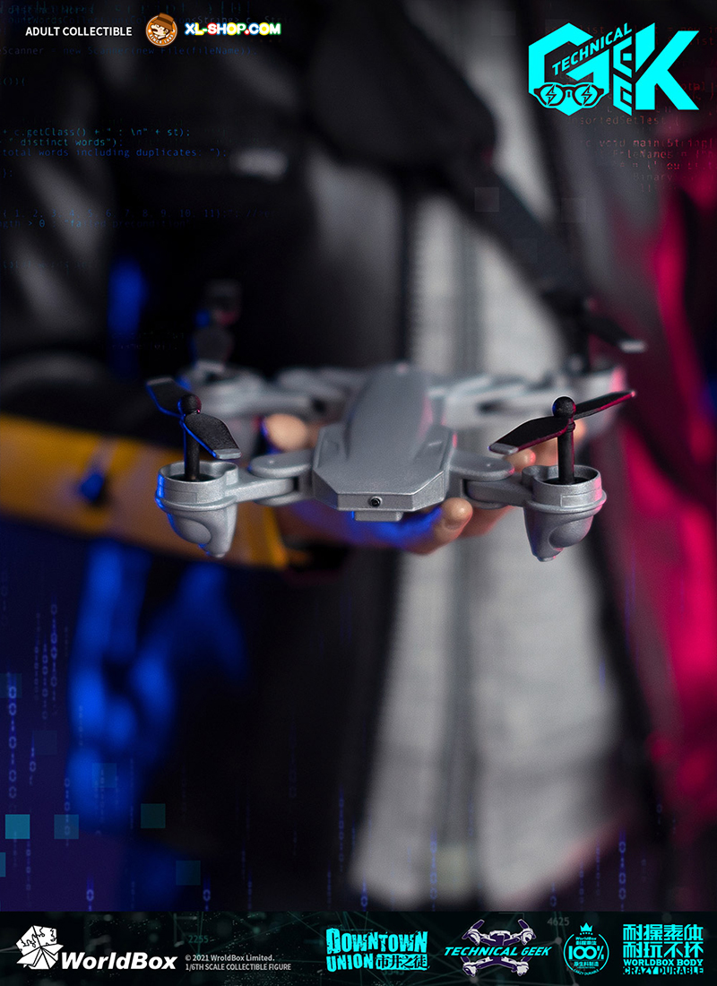 WorldBox - AT035 - 1/6 Technical Geek scale scale Collectible Figure ...