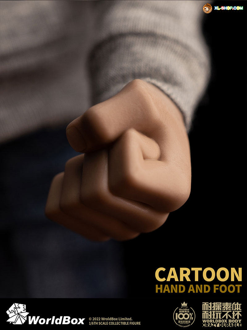 WorldBox - AT040 - 1/6 Cartoon Hand and Foot