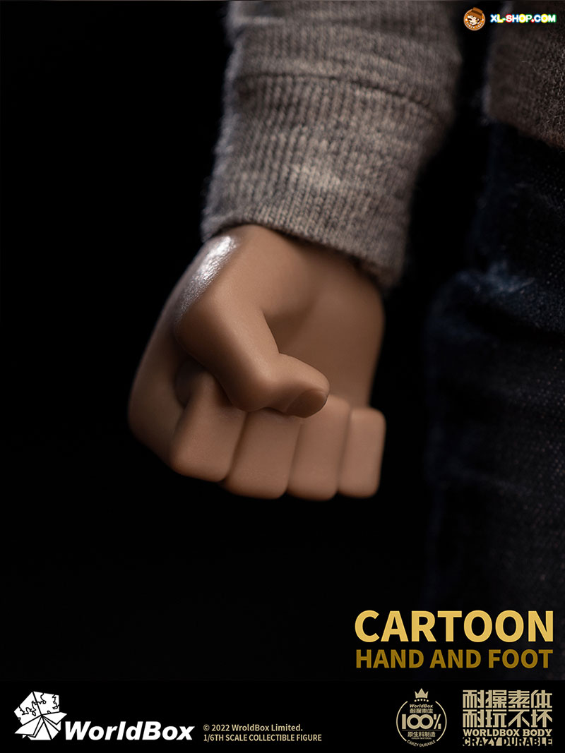 WorldBox - AT040 - 1/6 Cartoon Hand and Foot