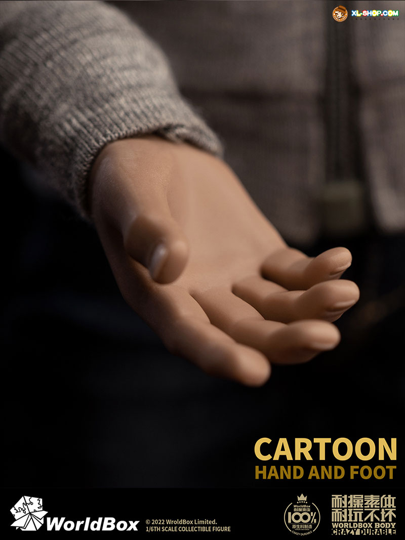 WorldBox - AT040 - 1/6 Cartoon Hand and Foot