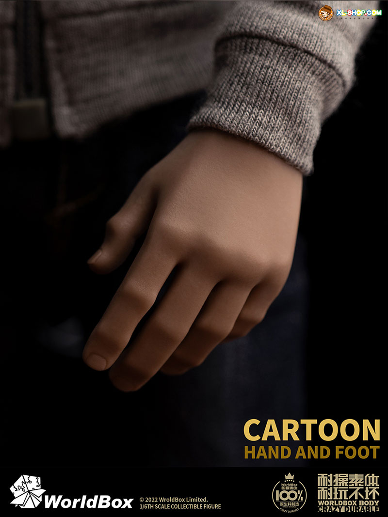 WorldBox - AT040 - 1/6 Cartoon Hand and Foot