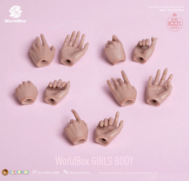 WorldBox - AT201 - 1/6 Female body [Wheat Color] (Ship Q4 2022)