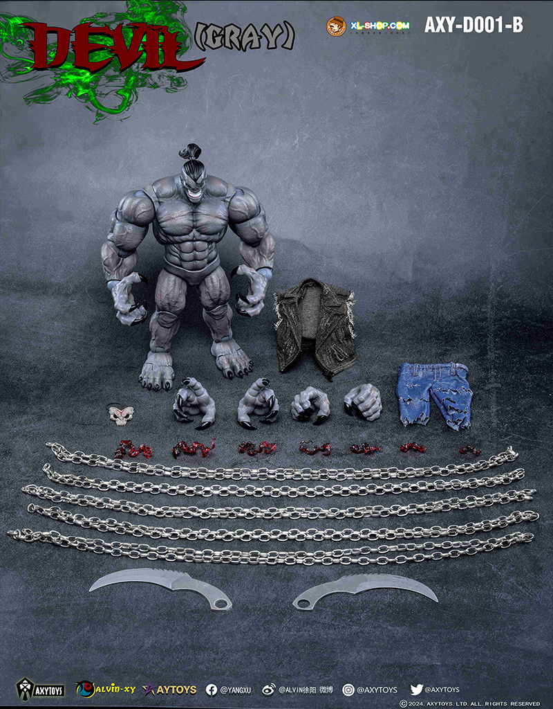 AXYTOYS - AXY-D001 - 1/12 Gray Devil (Ship Q3,2024)