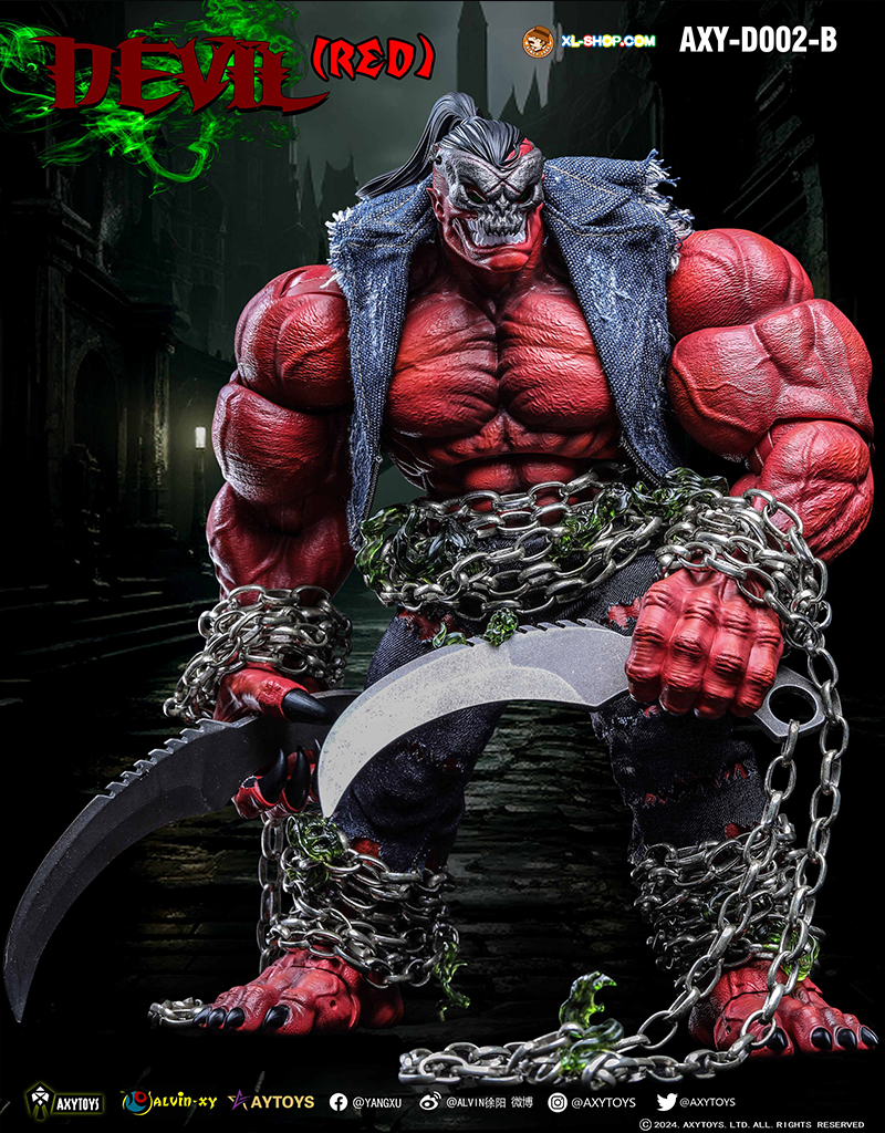 AXYTOYS - AXY-D002 - 1/12 Red Devil (Ship Q3,2024)