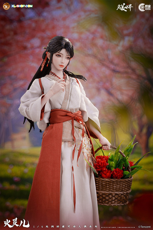 Cosmic Creations - CC9126 - 1/6 Perfect World - Huo Ling Er (Silicone ...
