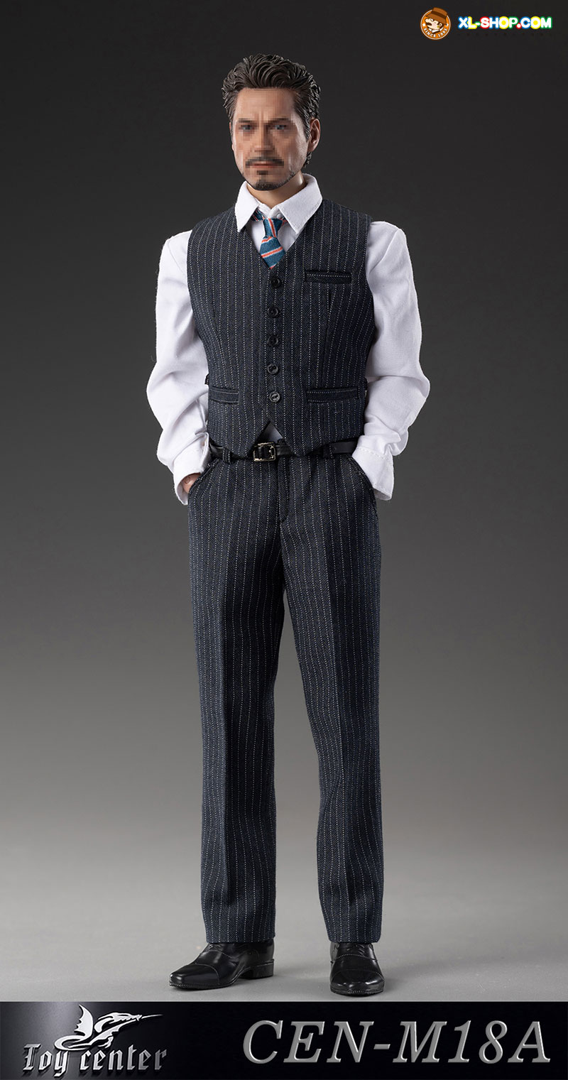 Toy center - CEN-M18A - 1/6 English gentleman Tony striped suit