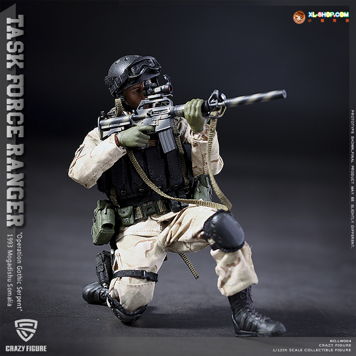 Crazy Figure - LW004 - 1/12 US Delta Special Force - Precision ...