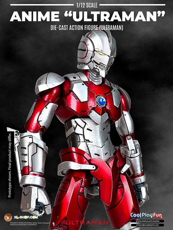 Cool Play Fun - 1/12 Scale Anime ULTRAMAN - Die-cast Action Figure ...