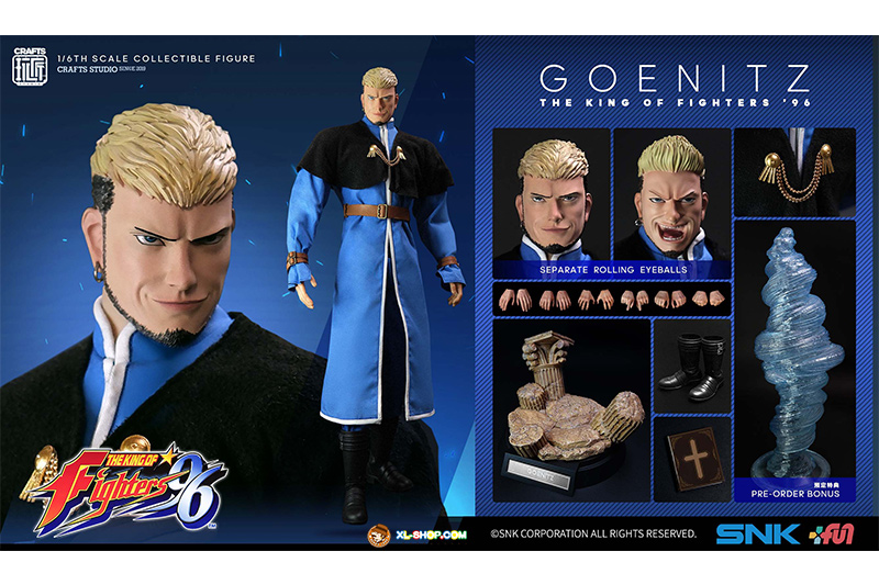 CRAFTS Studio - CS-022 - 1/6 The King Of Fighters'96 - GOENITZ (Ship Q2 ...