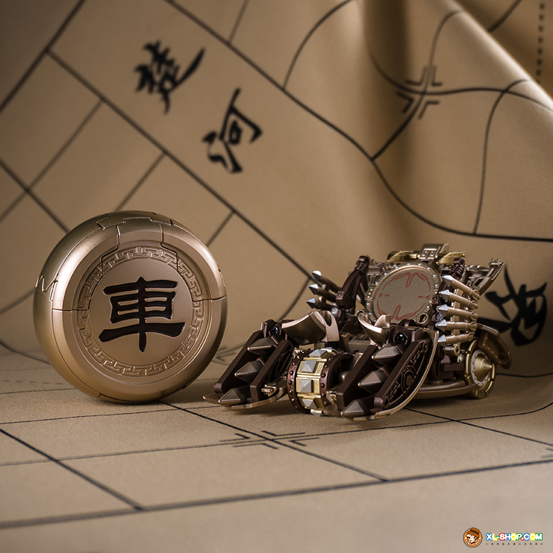 IVIIMEE TOYS - D3001 - Transformable Chinese Chess Gold Color