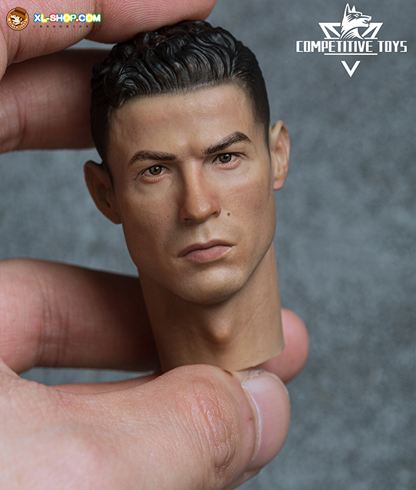 Competitive Toys - Com004 - 1/6 Ronaldo Head Sculpture (Ship Q4,2023)