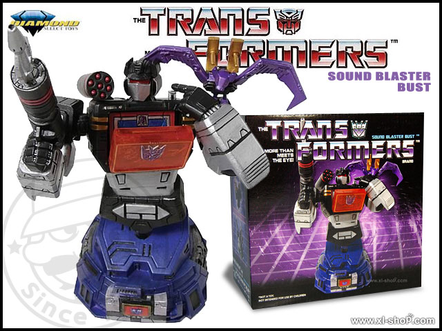 Diamond Comic Select Toys - Transformers - Sound Blaster Bust