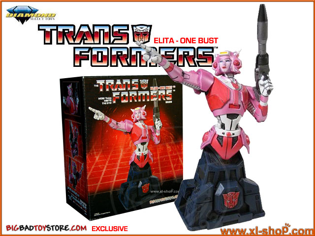 Diamond Comic Select Toys - Transformers - Elita-One Bust (Big Bad Toy ...
