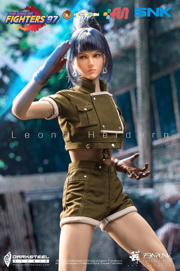 DarkSteel ToysxZenPunk - DSA-001 - 1/6 THE KING OF FIGHTERS '97 - Leona ...