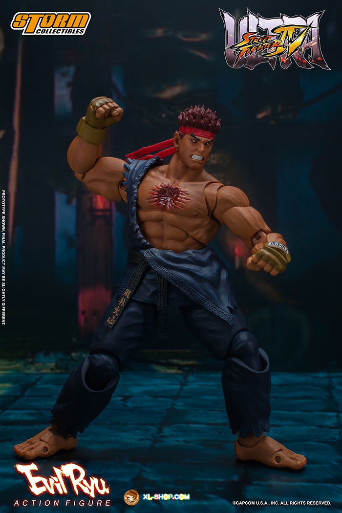 Storm Collectibles - 1/12 Street Fighter IV - EVIL RYU