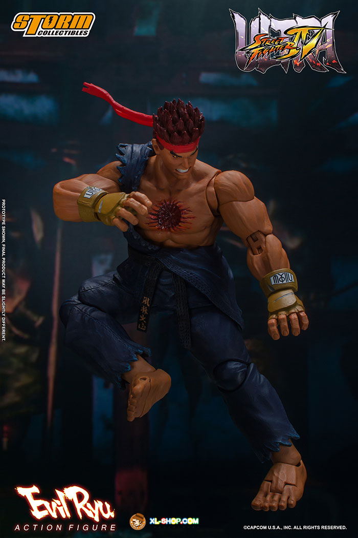 Storm Collectibles - 1/12 Street Fighter IV - EVIL RYU
