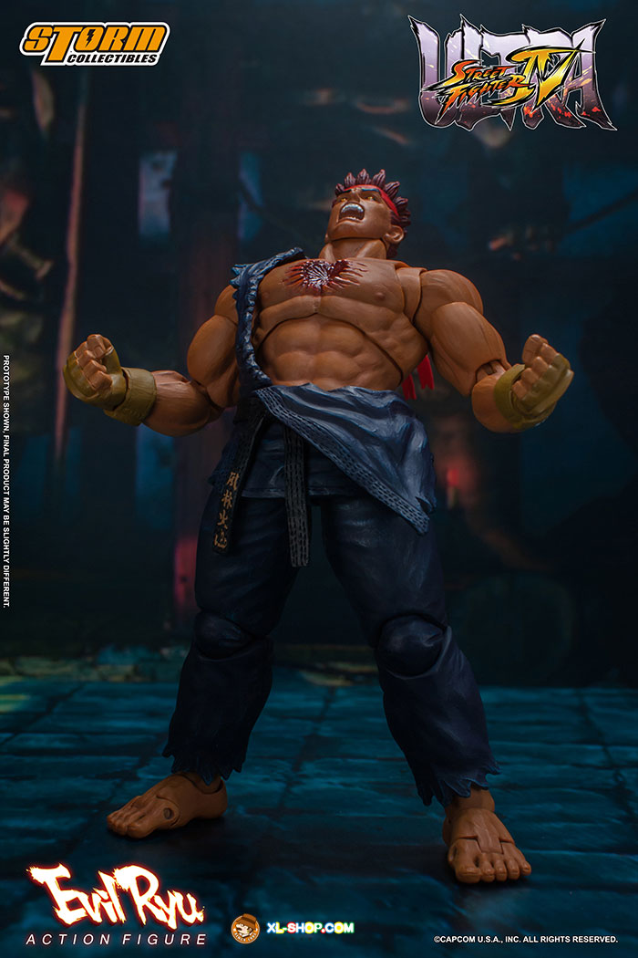 Storm Collectibles - 1/12 Street Fighter IV - EVIL RYU