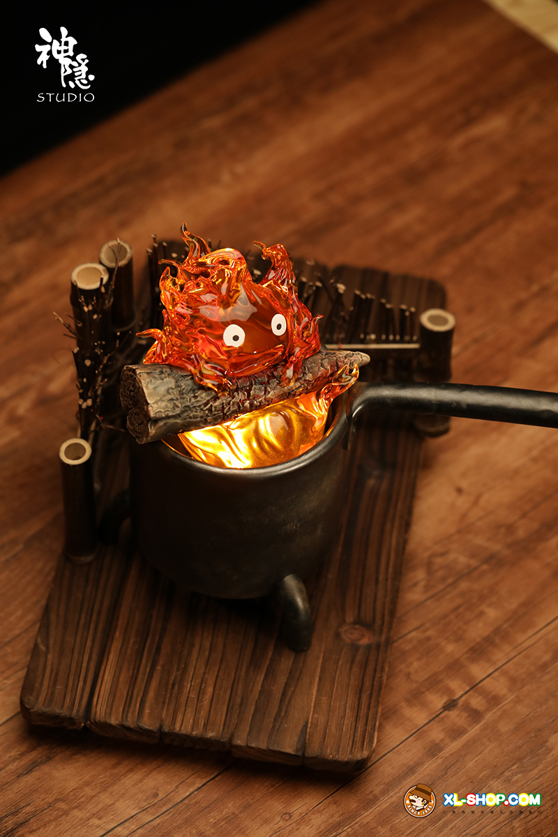 ShenYin Studio - Fire in Heart Calcifer Statue with LED (Ship Q2,2024)