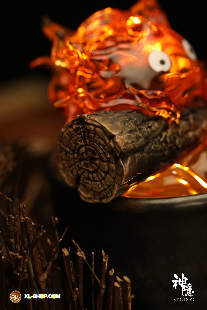 ShenYin Studio - Fire in Heart Calcifer Statue with LED (Ship Q2,2024)