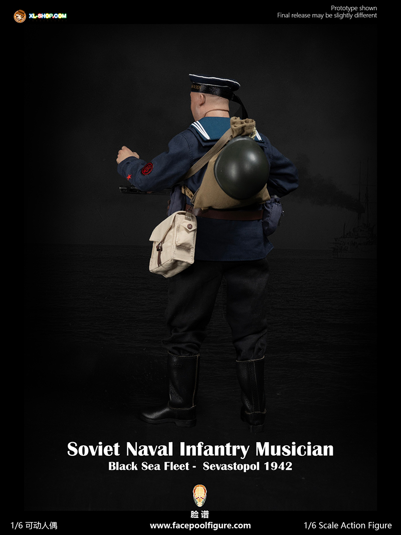 Facepoolfigure - FP021A - 1/6 Soviet Naval Infantry Musician Black Sea ...