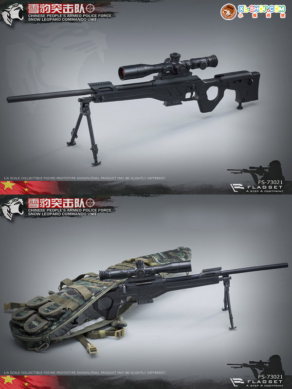 FLAGSET - FS-73021 - 1/6 Chinese Snow Leopard Commando Unit - Female Sniper