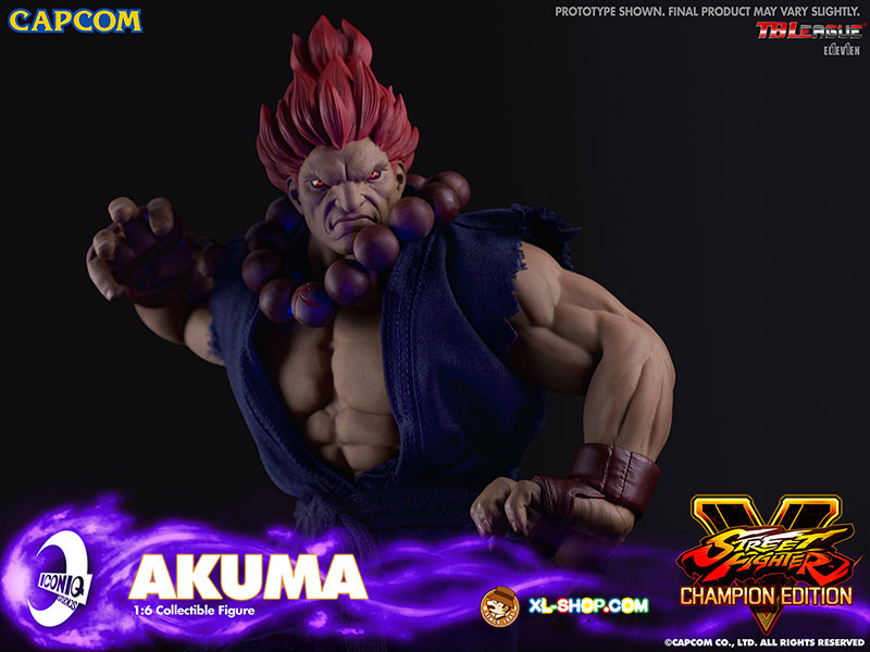 IconiQ Studios - IQGS-05 - Akuma - 1/6 Scale Street Fighter Collectible ...