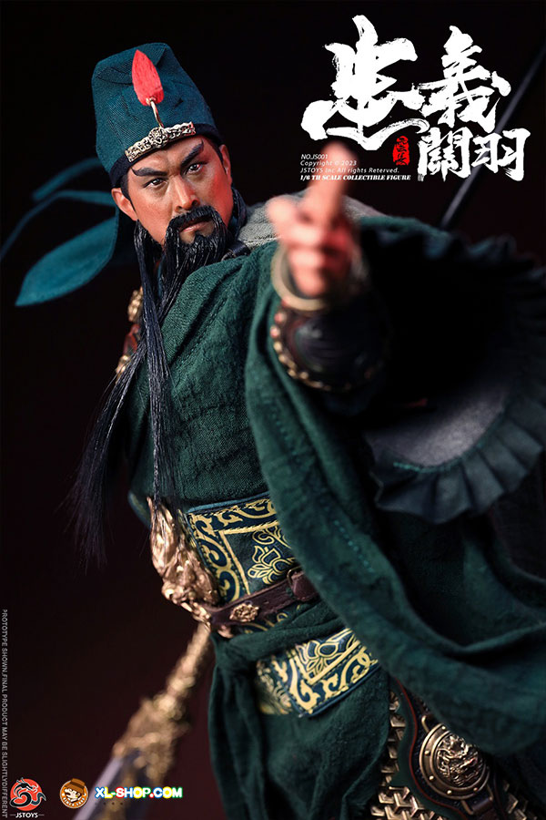 JIASHENG JSTOYS - 1/6 THREE KINDOMS - LOYAL & RIGHTEOUS GUAN YU YUCHANG ...