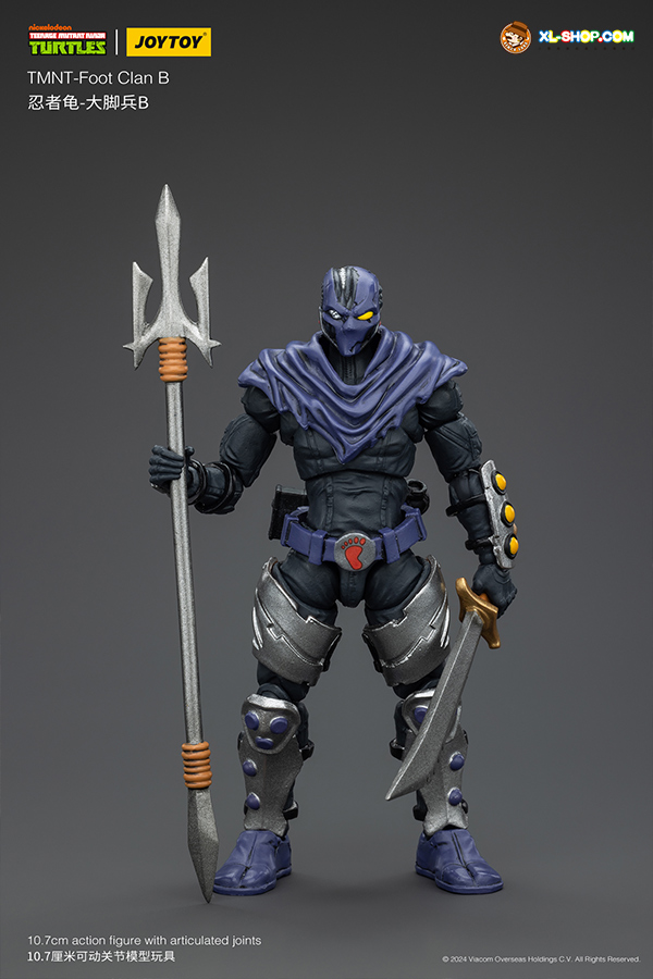 JOYTOY - JT00171 - 1/18 TMNT Foot Clan B