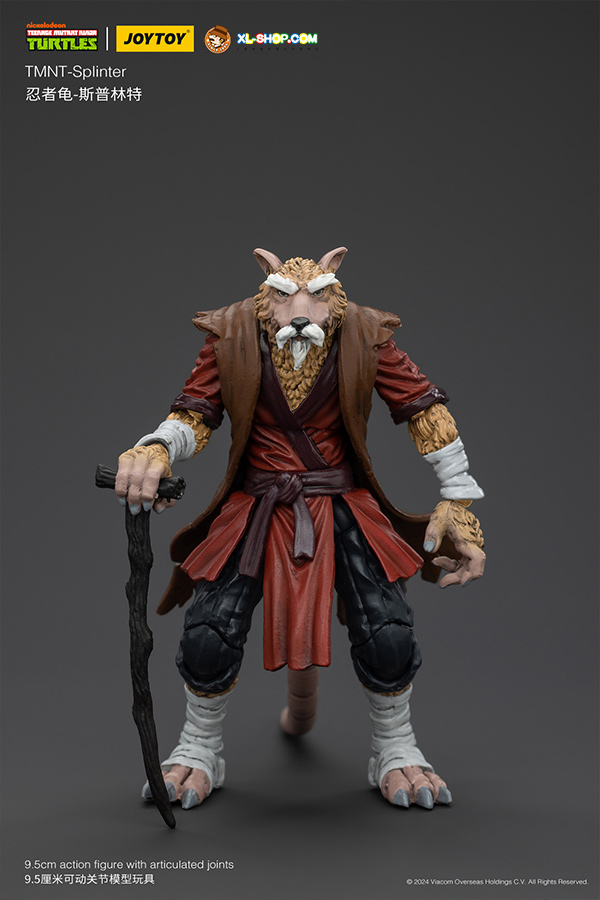 JOYTOY - JT00652 - 1/18 TMNT - Splinter (Ship Q2,2025)